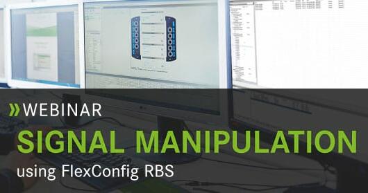 Webinar Signal manipulation using FlexConfig RBS | STAR COOPERATION